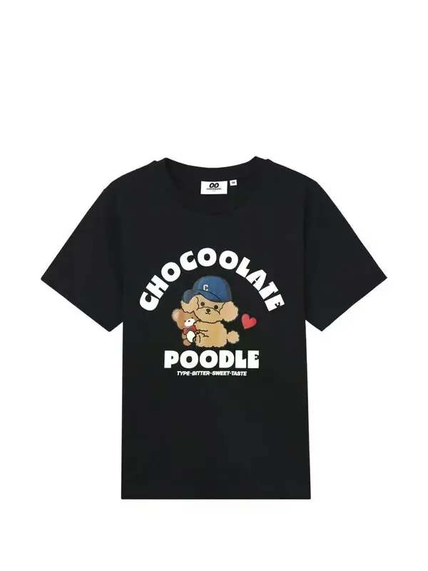 CHOCOOLATE Logo-print T-shirt - Black