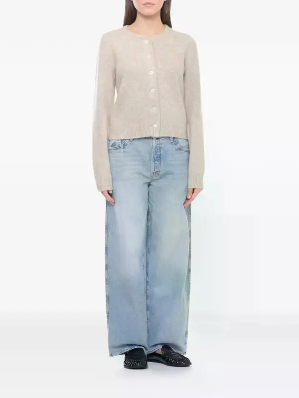 Guest In Residence Button Cardigan - Neutrals