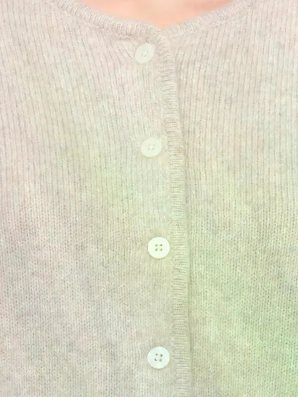 Guest In Residence Button Cardigan - Neutrals