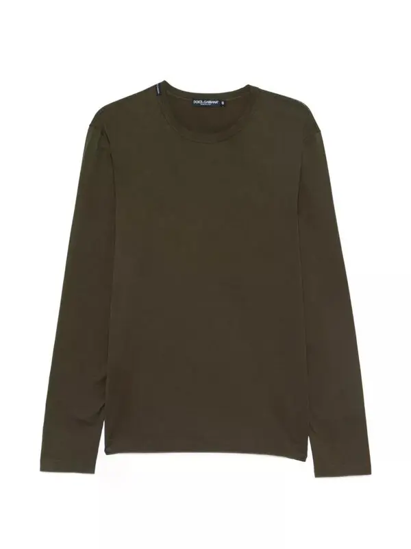 Dolce & Gabbana Long-sleeve T-shirt - Green