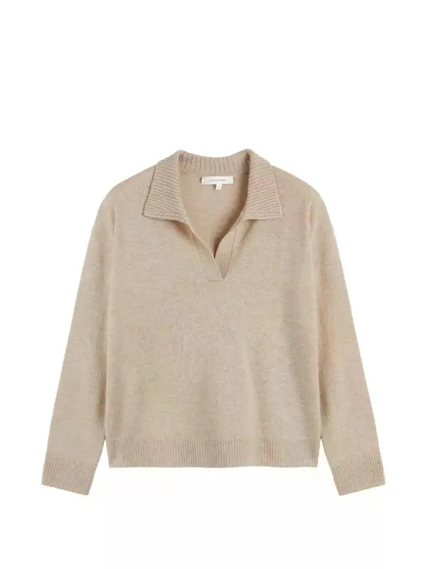 Chinti & Parker Polo-collar Sweater - Neutrals