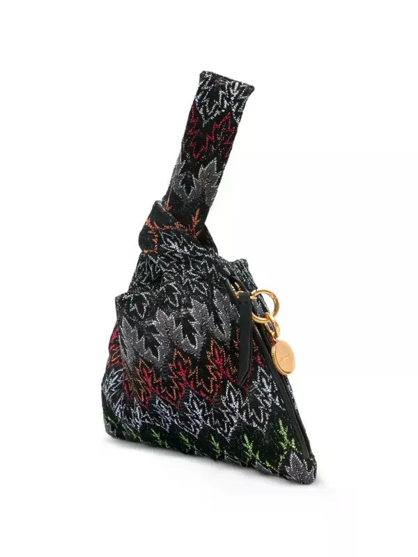 Missoni Raschel Pinetto Lurex Tote Bag - Black