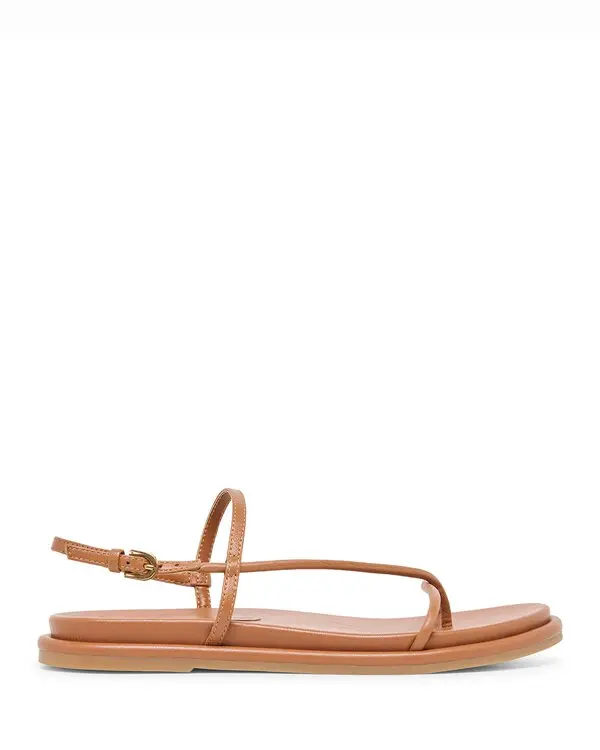 Dolce Vita Dom Strappy Sandals - Saddle Leather