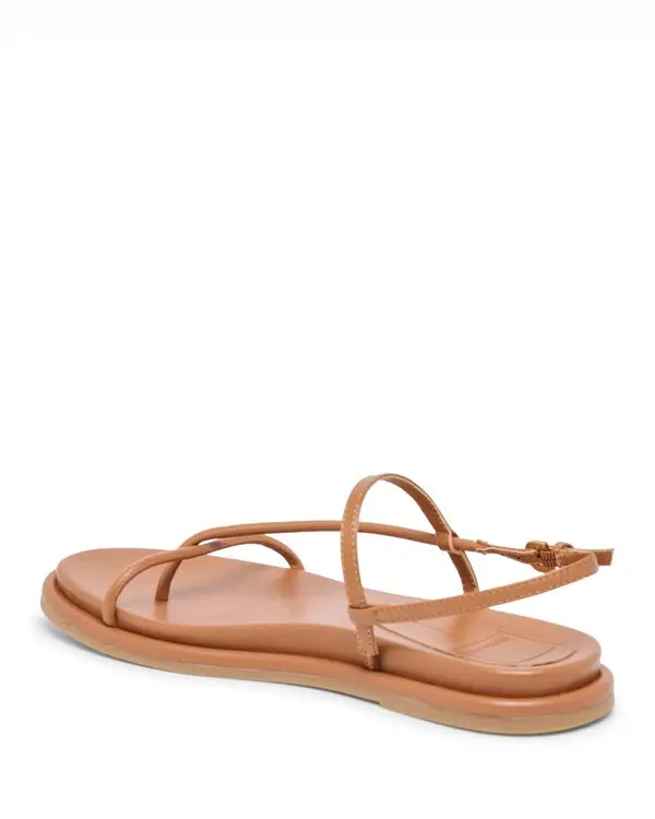 Dolce Vita Dom Strappy Sandals - Saddle Leather