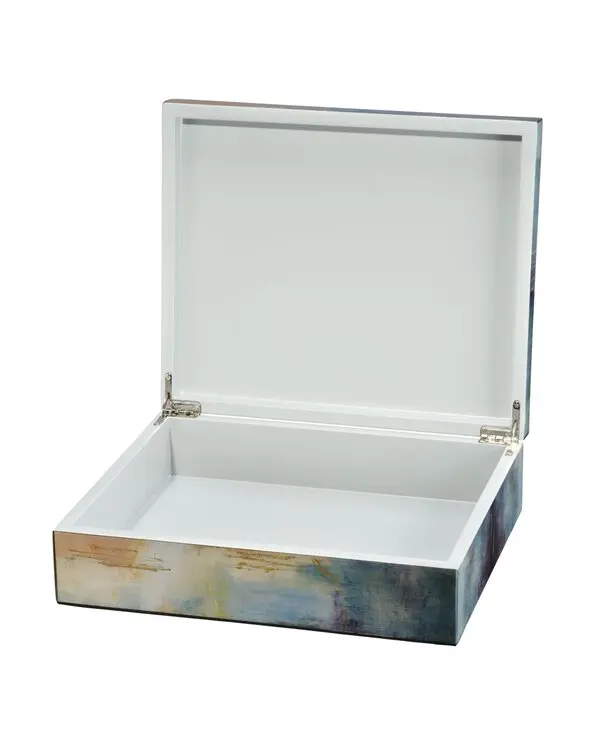 JAMIE YOUNG CO. Colorwash Decorative Lacquered Box