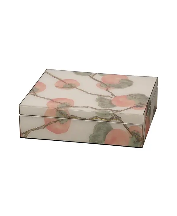 JAMIE YOUNG CO. Persimmon Decorative Lacquered Box - Orange