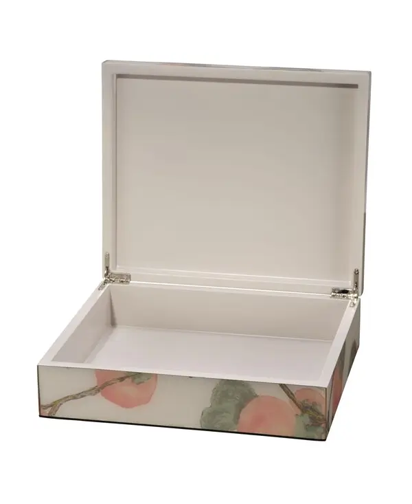 JAMIE YOUNG CO. Persimmon Decorative Lacquered Box