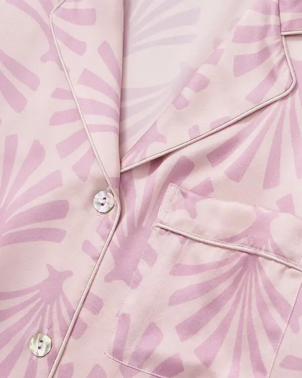 PETITE PLUME Silk Pajama Set