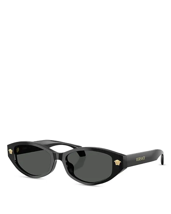 Versace Cat Eye Sunglasses, 54mm - Black