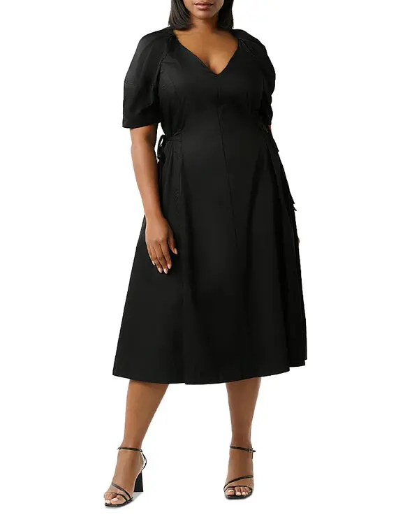 ESTELLE Kyah Side Tie Dress