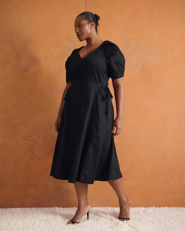 ESTELLE Kyah Side Tie Dress