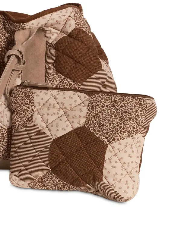 Free People Pippa Patchwork Cotton Tote