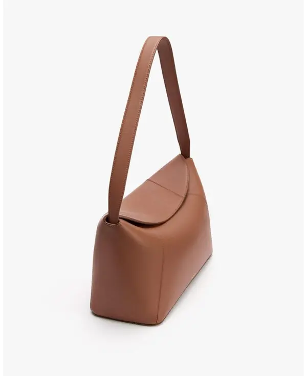 Cuyana Forma Shoulder Bag - Chestnut