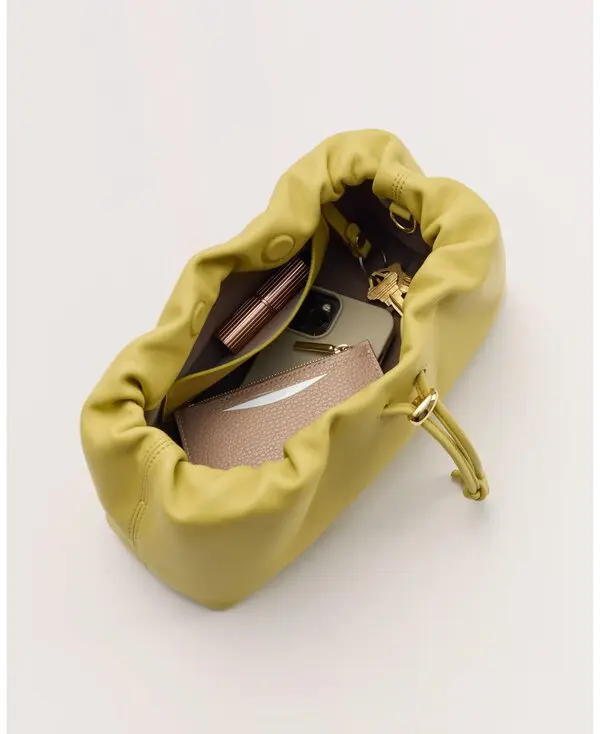 Cuyana Mini Dia Bag - Lime