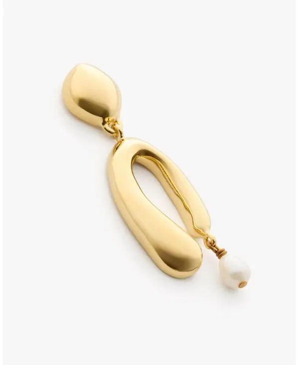 Cuyana Nube Pearl Dangle Earrings