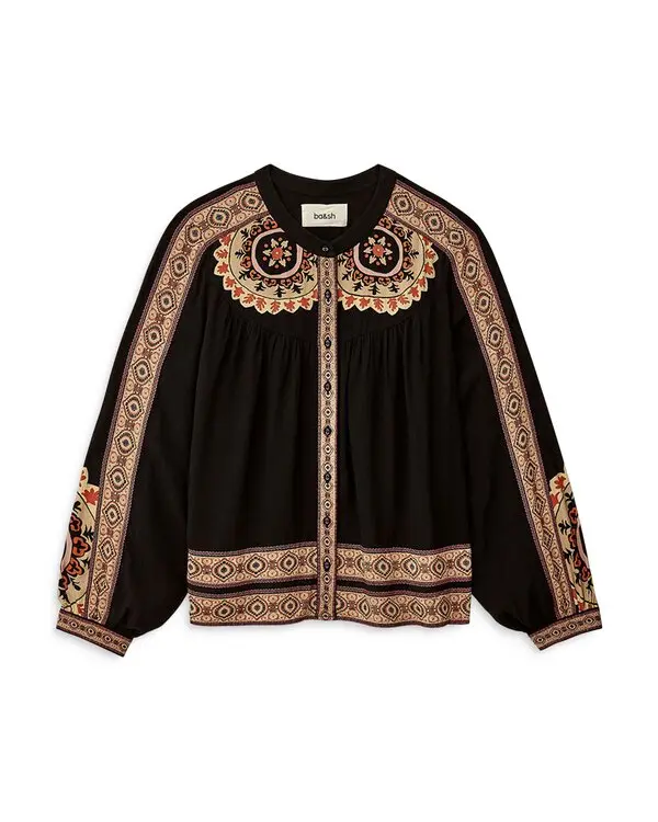 Ba&sh Valda Blouse - Carbon