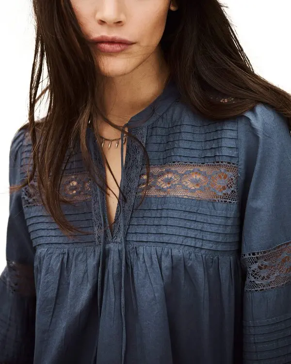 Ba&sh Nami Blouse - Blue