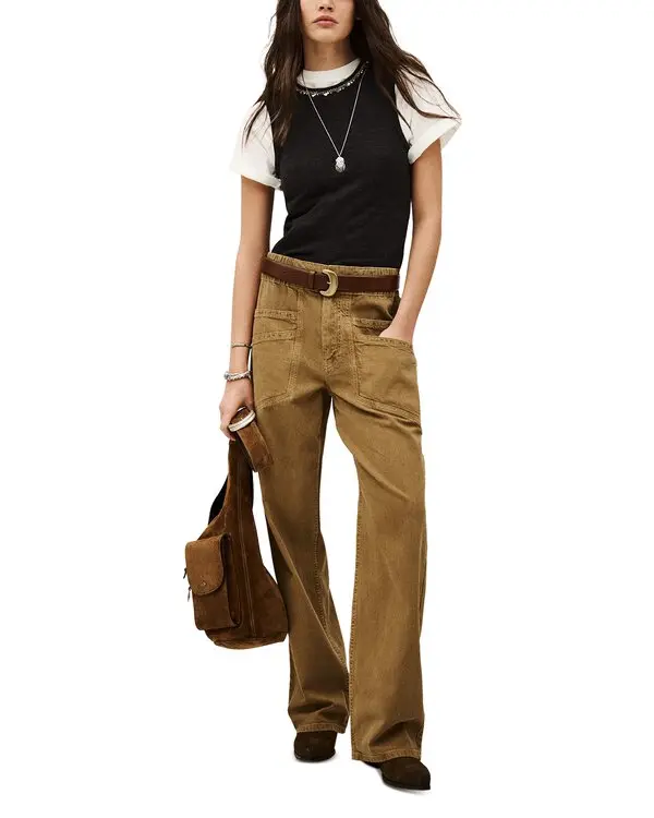Ba&sh Fima Pants - Camel