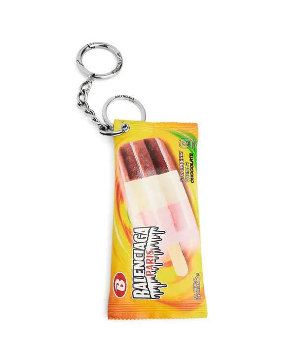 Balenciaga Keychain/charm Snack Pouch - Yellow