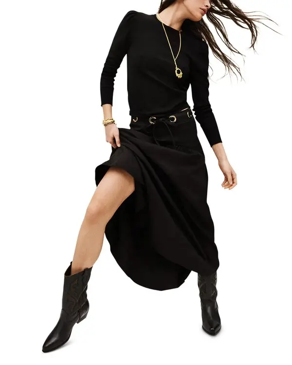 Ba&sh Ponia Skirt - Black