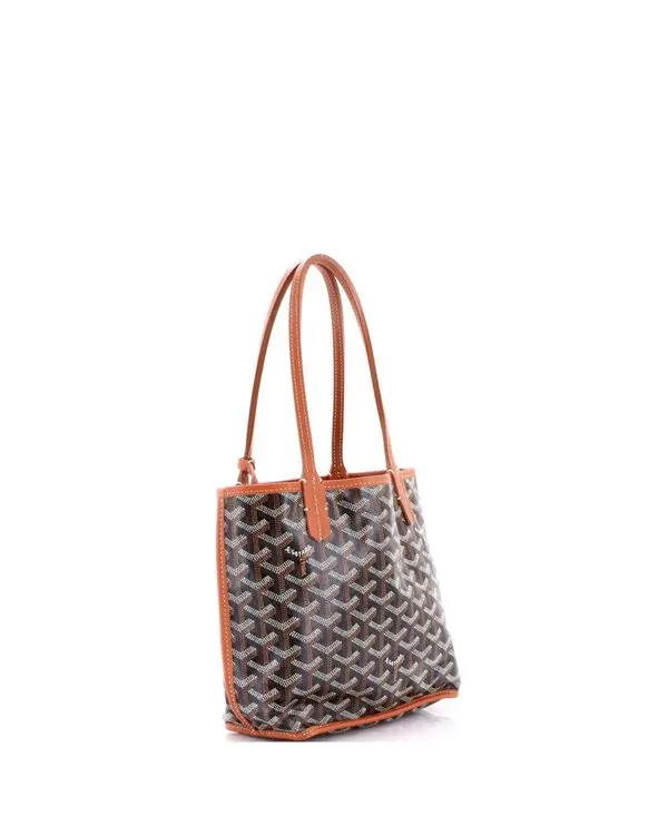 Goyard Anjou Reversible Tote Coated Canvas - Black