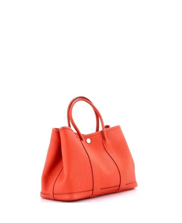 Hermès 30 Garden Party Tote - Red