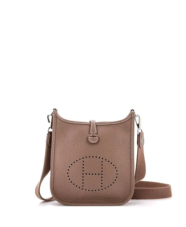 Hermès Tpm Evelyne Bag Gen Iii Clemence - Gray