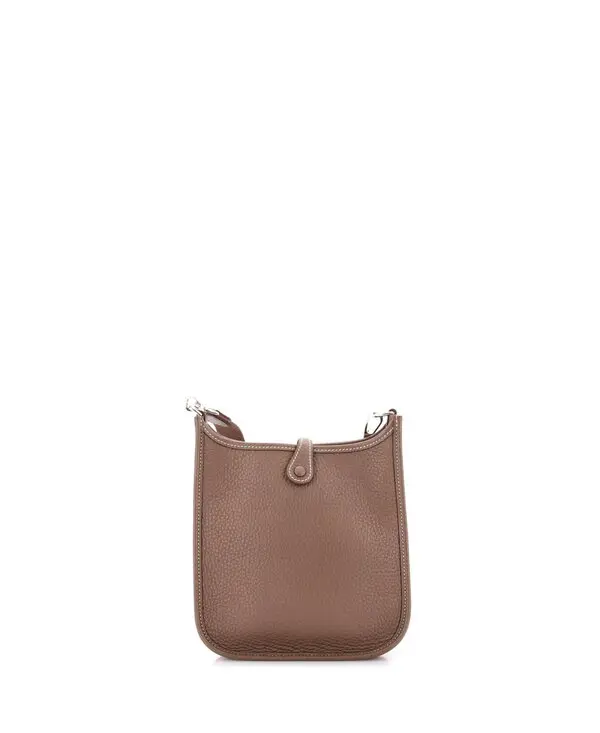 Hermès Tpm Evelyne Bag Gen Iii Clemence - Gray