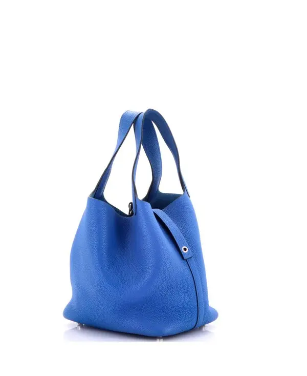 Hermès Pm Picotin Lock Bag Maurice - Blue