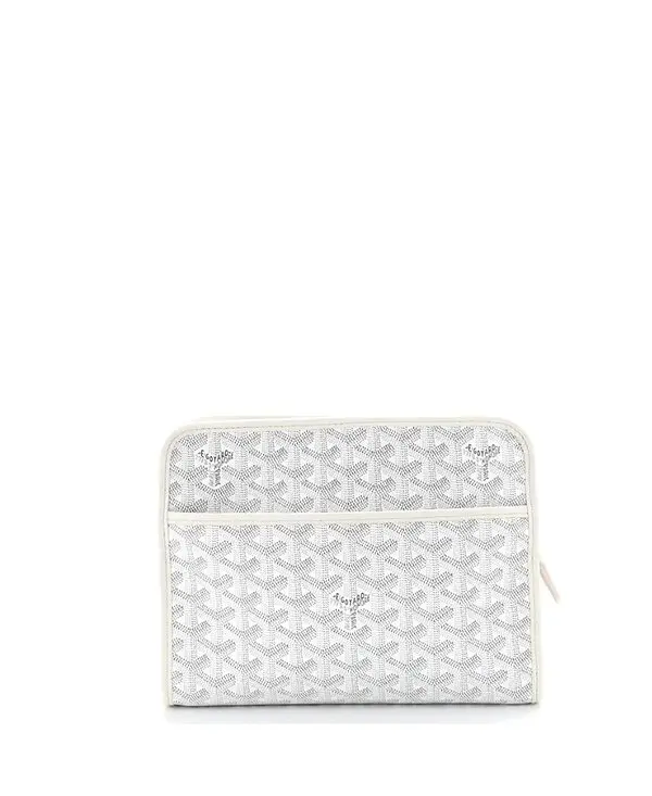 GOYARD Mm Jouvence Toiletry Pouch Coated Canvas - Gray