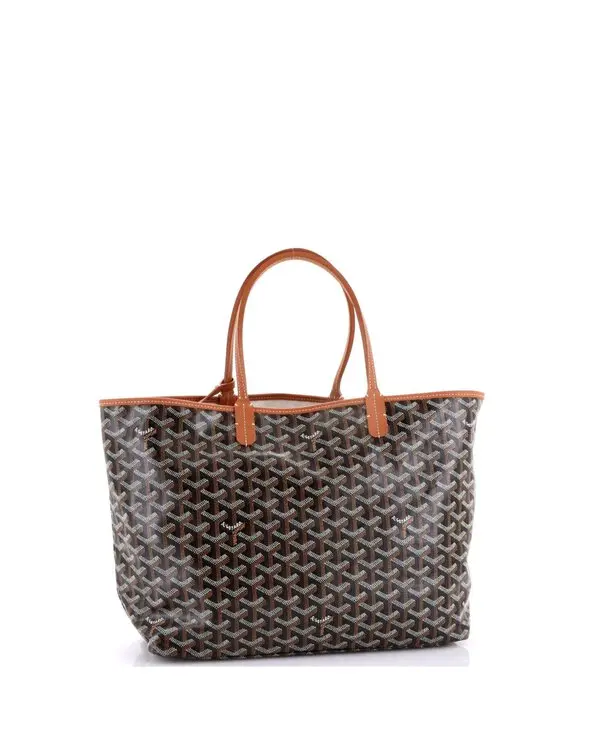 Goyard Pm Saint Louis Tote Coated Canvas - Brown