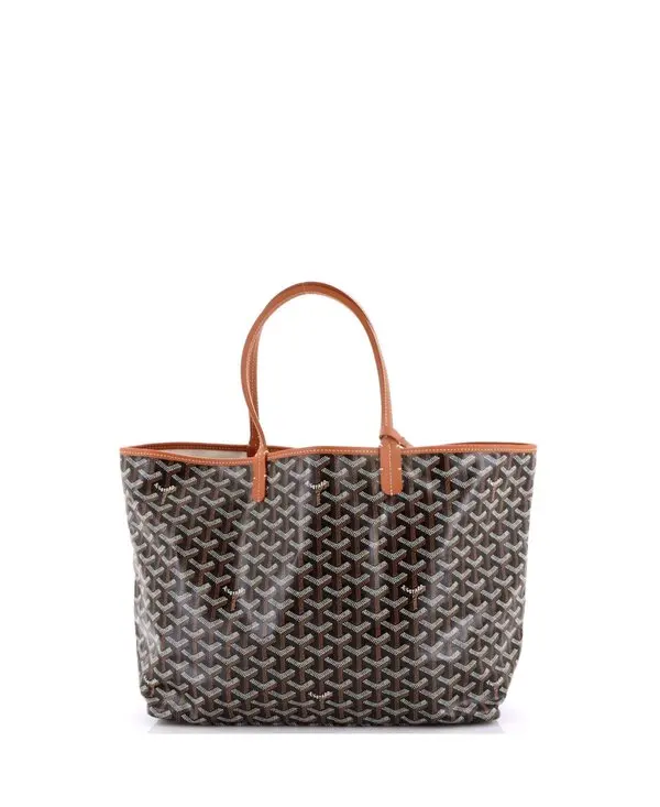 Goyard Pm Saint Louis Tote Coated Canvas - Brown