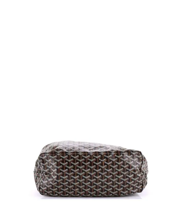 Goyard Pm Saint Louis Tote Coated Canvas - Black