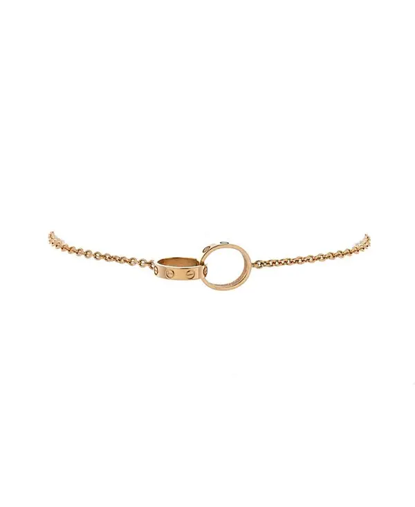 CARTIER Love Interlocking 18k Bracelet - Gold