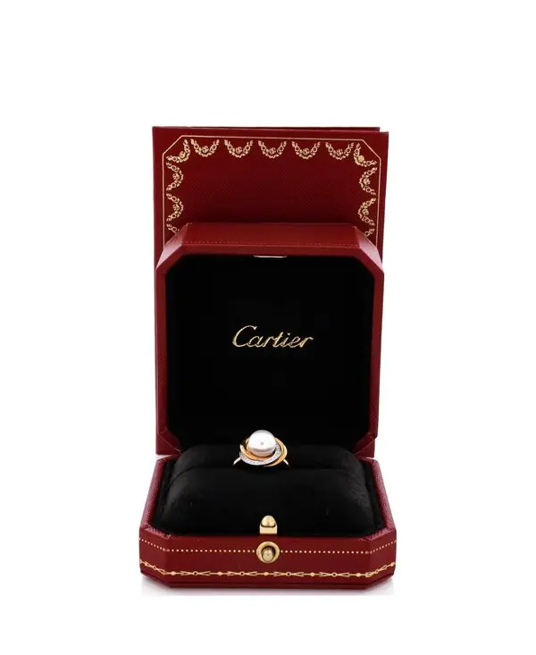 CARTIER 14mm Trinity Pearl Ring