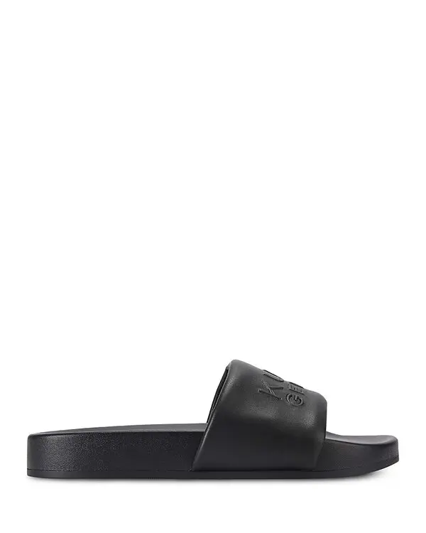 Kurt Geiger Stacked Slide Sandal - Black