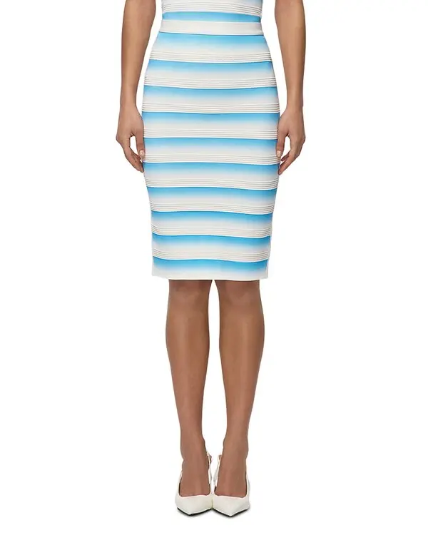 Herve Leger The Jessi Skirt - Sky Ombre