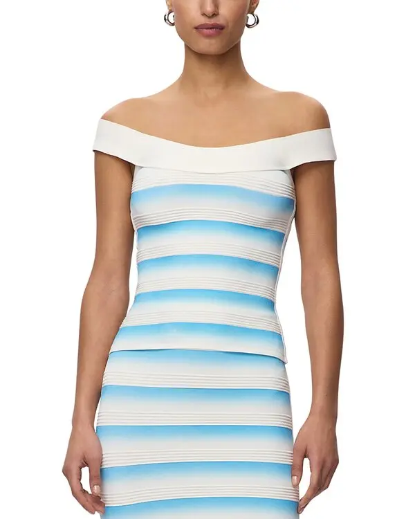 Herve Leger The Jessi Top - Sky Ombre
