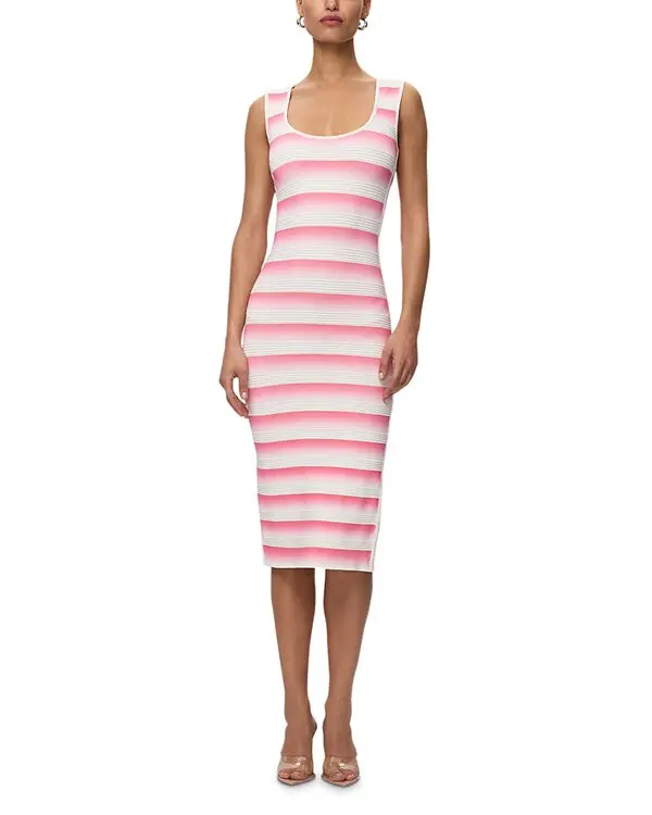 Herve Leger The Clea Dress - Pink Ombre