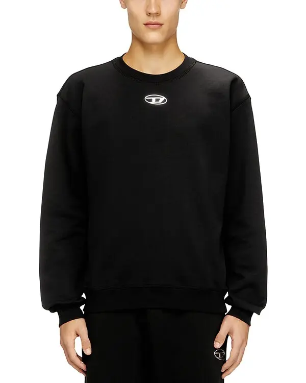 DIESEL® Logo Graphic Crewneck Sweatshirt