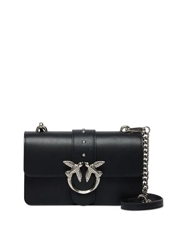 Pinko Love One Mini Leather Crossbody