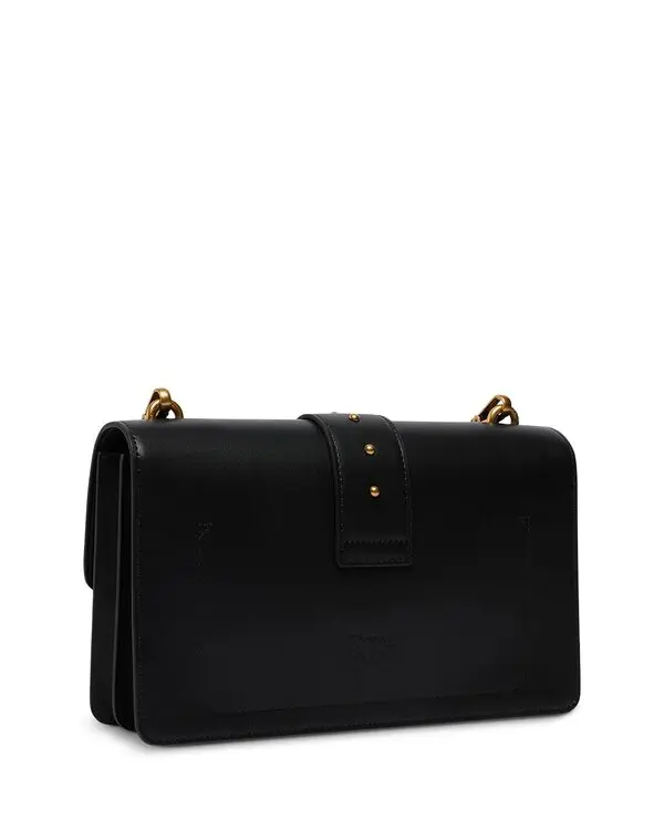 Pinko Love One Classic Leather Crossbody - Zq
