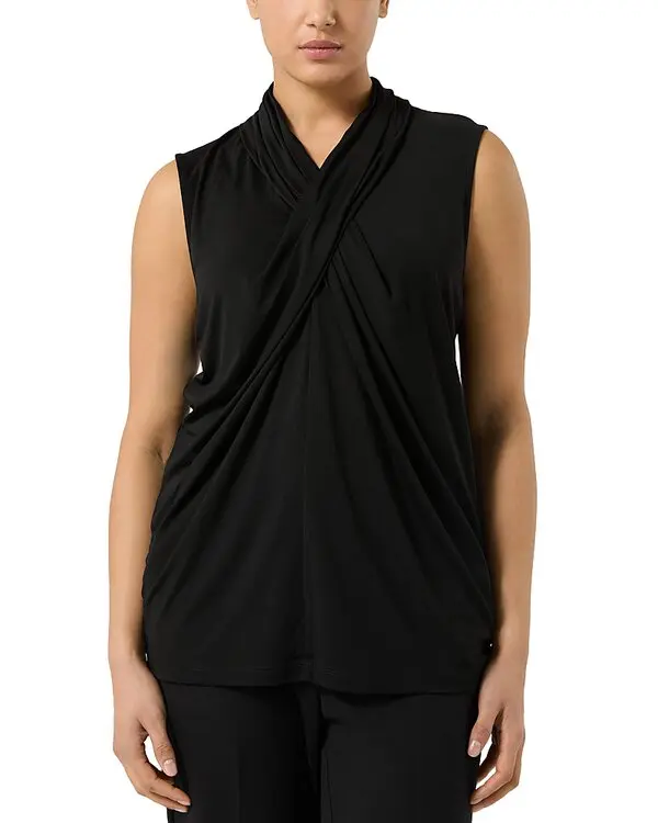 Marina Rinaldi Mrnpanetto Top - Black