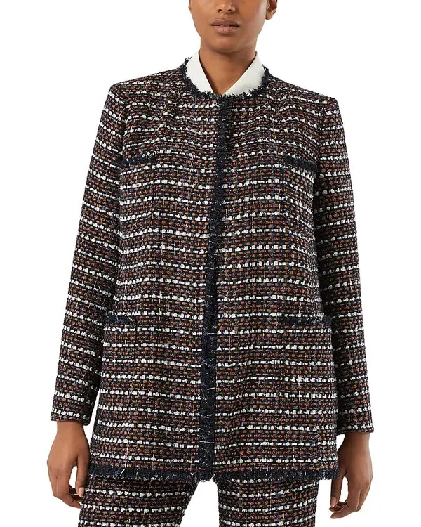 Marina Rinaldi Mrnfervida Jacket - Blue Brown