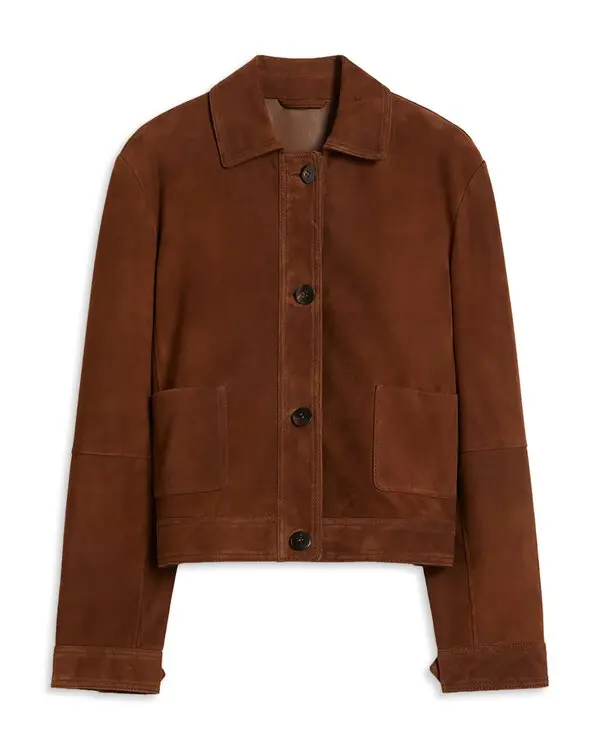 Max Mara Mstbaia Suede Jacket