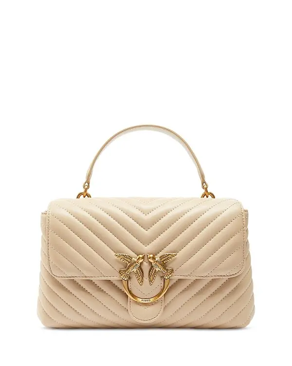 Pinko Love Lady Puff Classic Leather Handbag - Cq