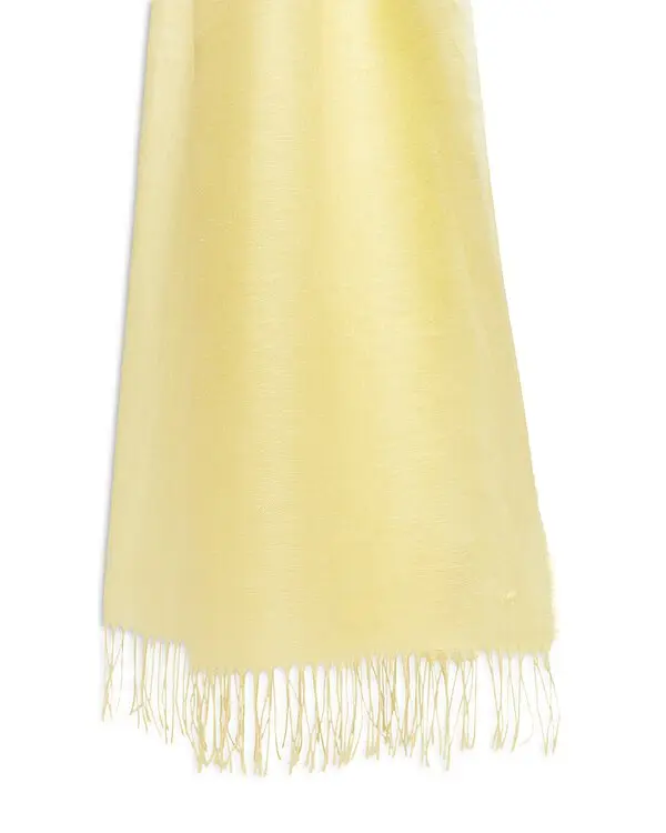 Max Mara Linen Stole - Yellow