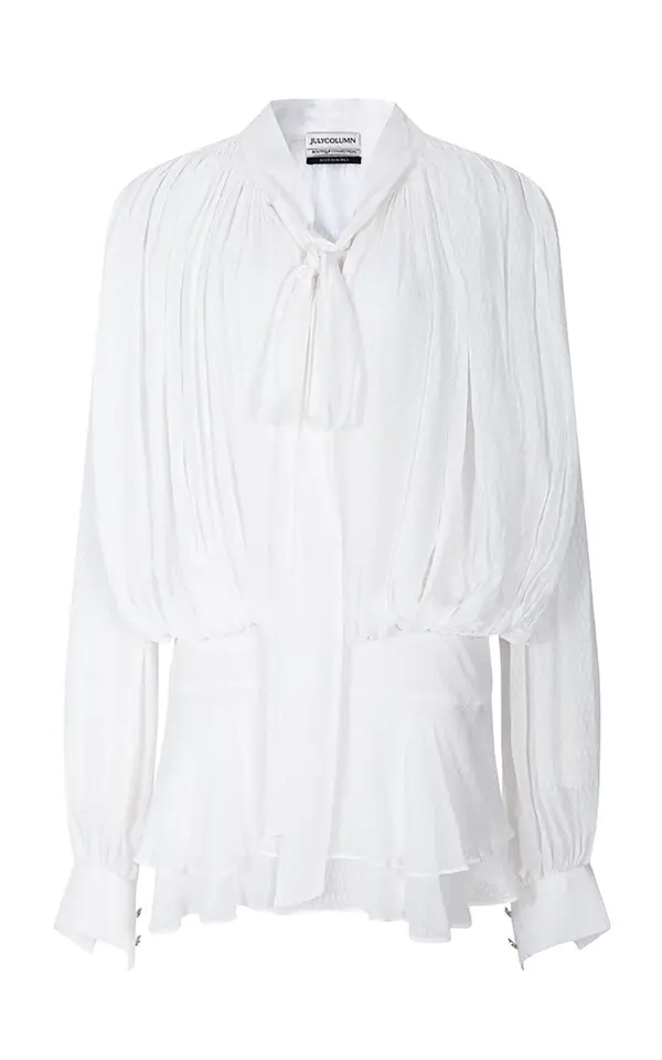 JULYCOLUMN Opera Tie Blouse