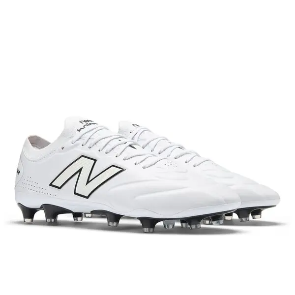 NEW BALANCE 442 Elite Knit Fg V3 - Nb 103 White With Black 100 And Fire Cracker