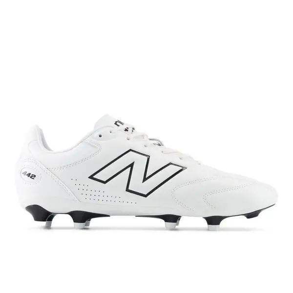 NEW BALANCE 442 Pro Fg V3 - White With Black And Fire Cracker